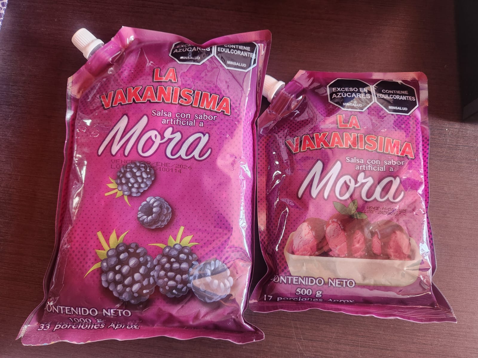 Salsa de mora la Vakanisima ( 500 GR - 1000 GR) – La Caucana
